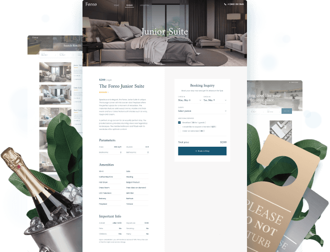 Mini hotel | Graphic Design | Website | Printing | E-commerce | Email ...